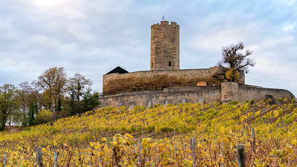 Herbst Teil 1 – Burg Steinsberg – Kraichgaufoto – Fotografie Uwe Grün